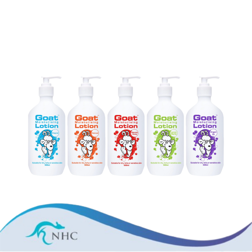 Goat Milk Moisturizing Body Lotion 500ml Original/Manuka Honey/Lemon ...