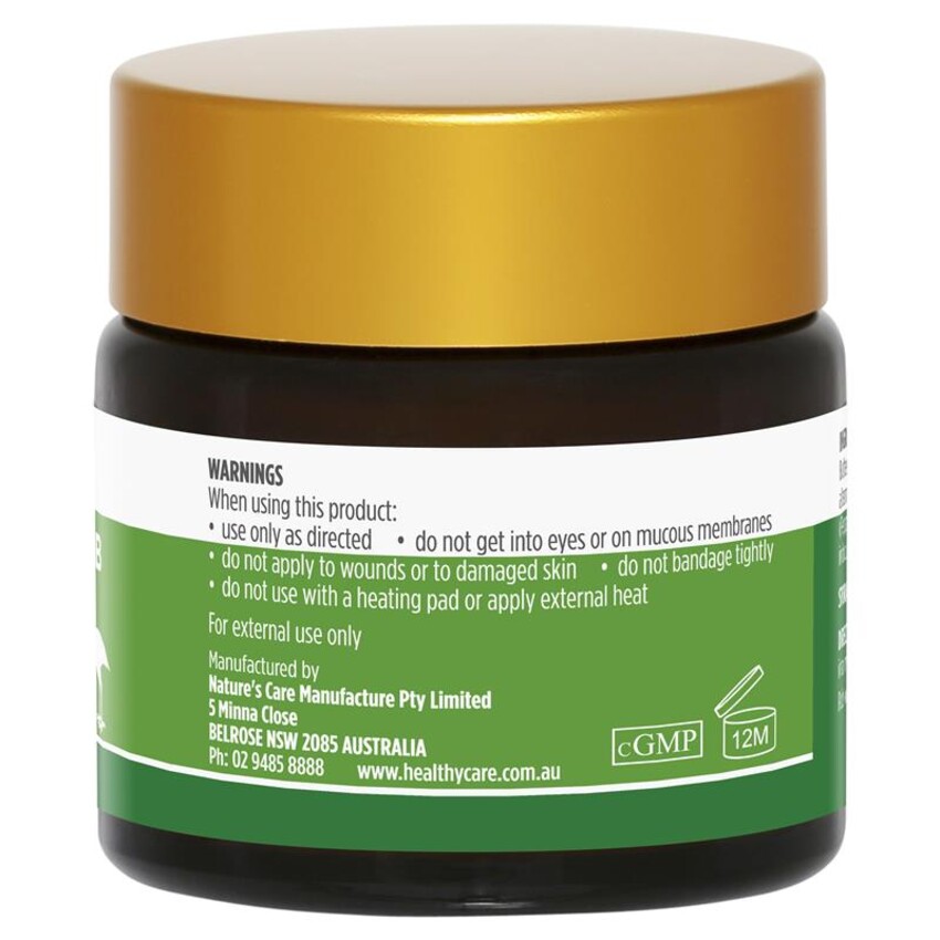 (PRE ORDER) Healthy Care Emu Arthritis & Muscle Rub 50g shelf life 2yrs