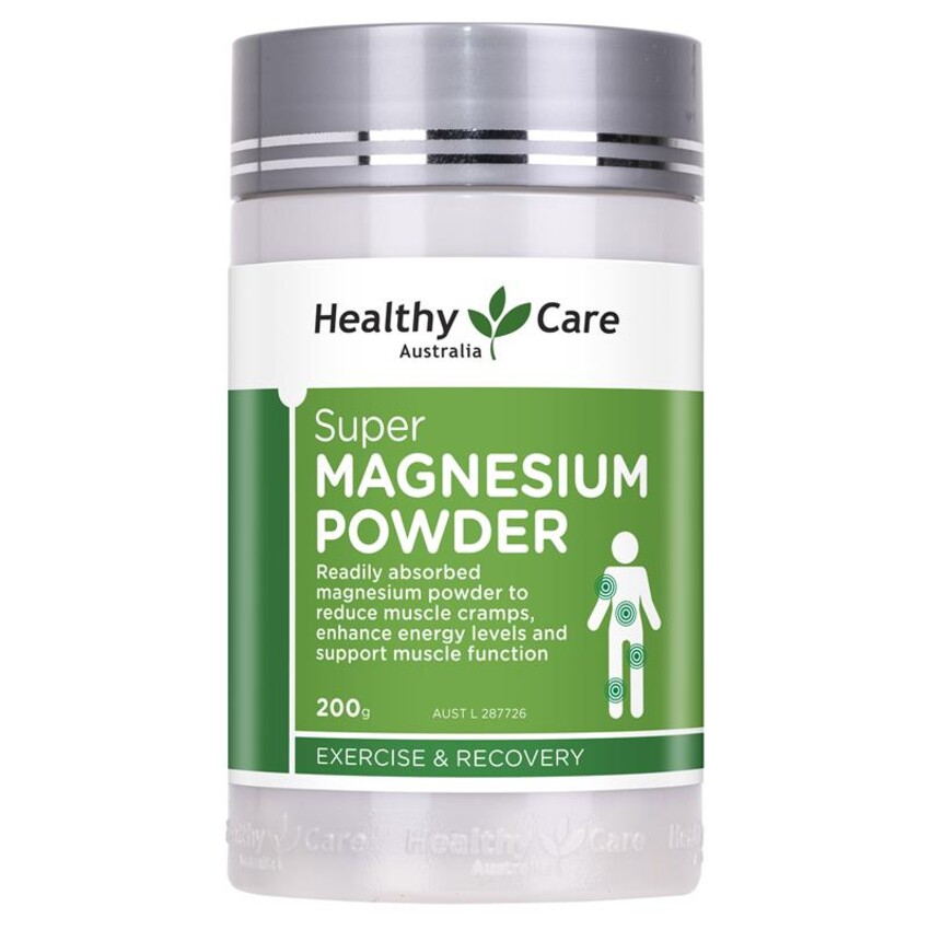 (PRE ORDER) Healthy Care Super Magnesium Powder 200g shelf life 2yrs