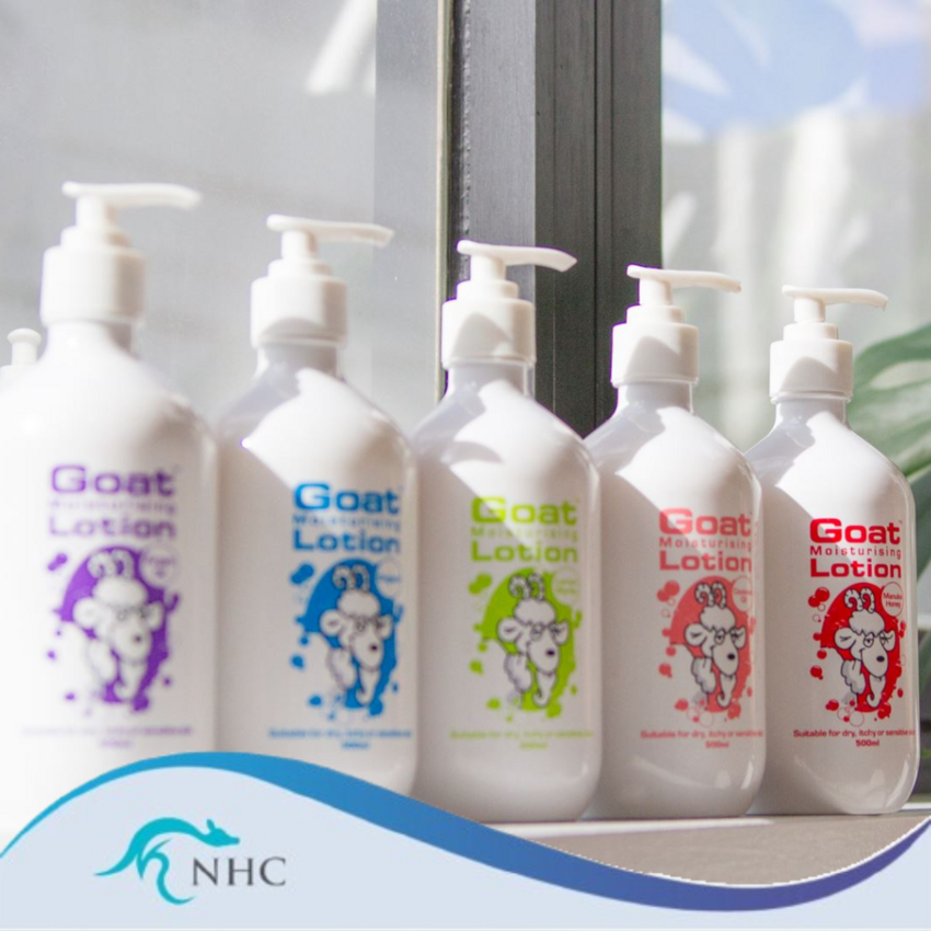 Goat Milk Moisturizing Body Lotion 500ml Original/Manuka Honey/Lemon ...