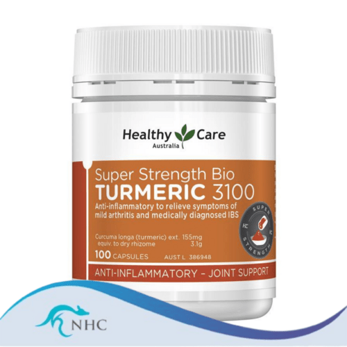 (PRE ORDER) Healthy Care Super Strength Bio Turmeric 3100mg 100 ...
