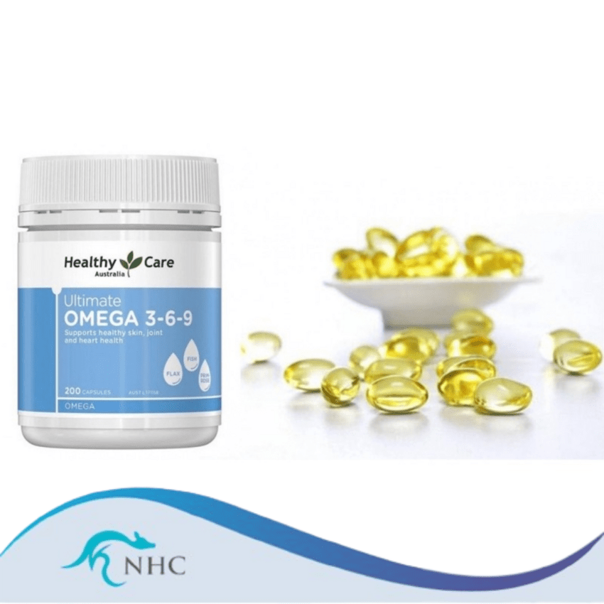 (PRE ORDER) Healthy Care Ultimate Omega 3-6-9 200 Capsules shelf life 2yrs