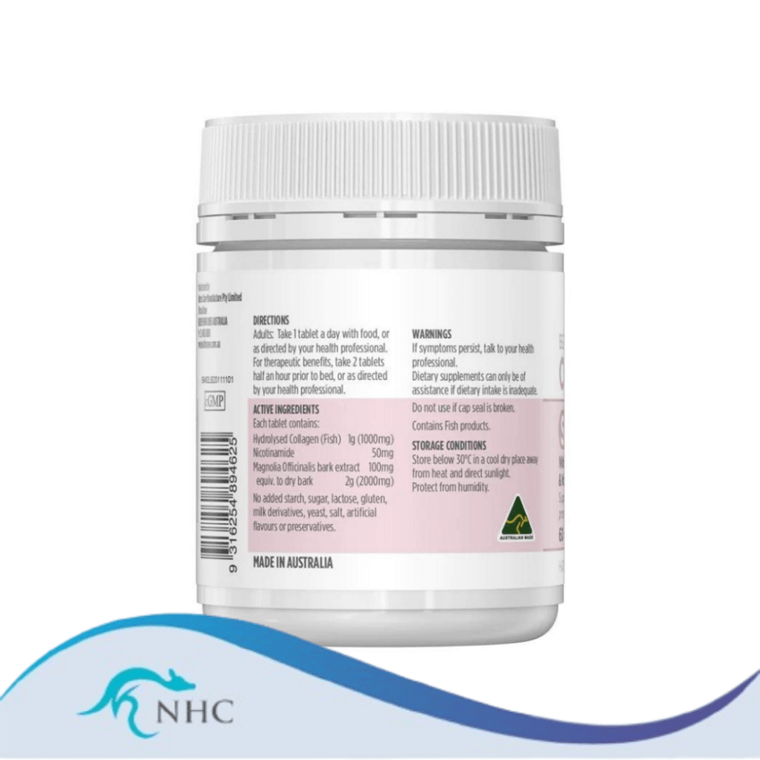 (PRE ORDER) Healthy Care Beauty Collagen Sleep 60 Tablets shelf life 2yrs