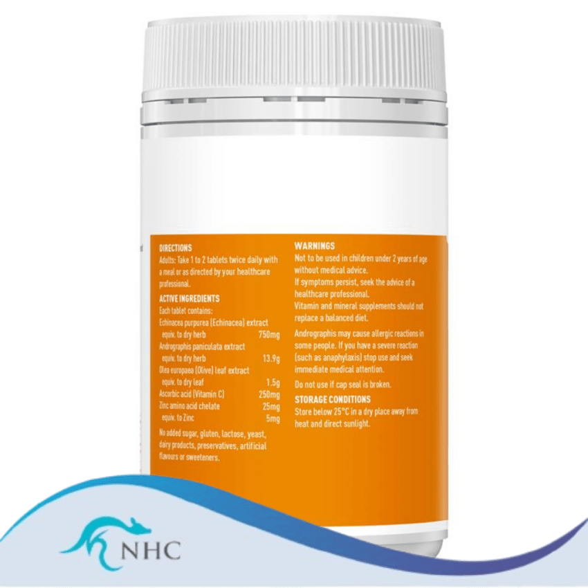 (PRE ORDER) Healthy Care Immune Defence 120 Tablets shelf life 2yrs