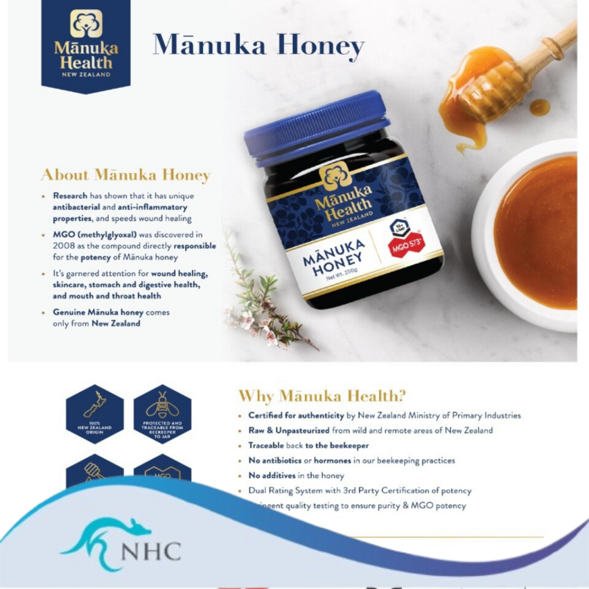 Manuka Health Manuka Honey MGO573+ (500g)