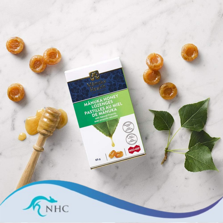 Manuka Honey Manuka Health MGO400+ Manuka Honey Drops with Lemon ...
