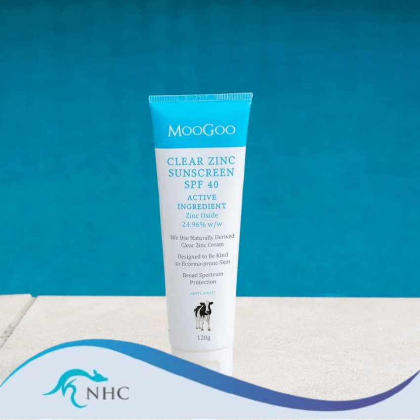 (PRE ORDER) Moogoo Clear Zinc Sunscreen SPF 40 120g/200g shelf life 2yrs