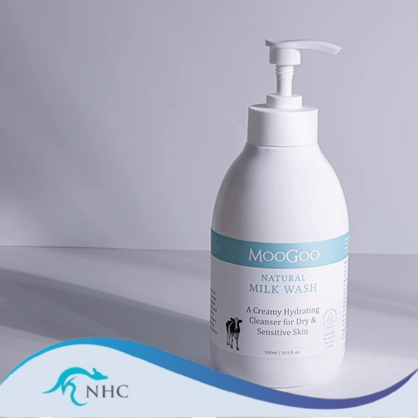 Moogoo Natural Milk Wash 500ml / 1L Exp 09/2026